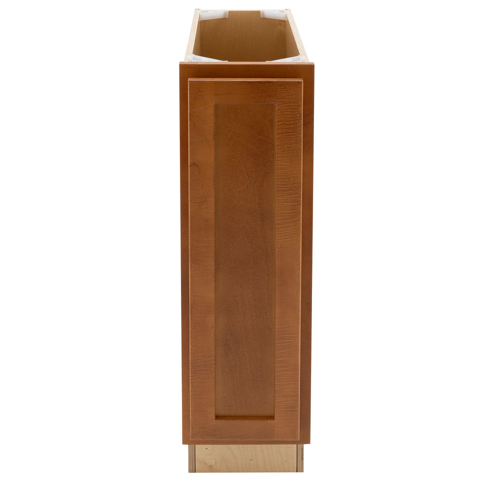9" Kitchen Cabinet Provincial Stain Base Cabinet – quicklockcabinets.com