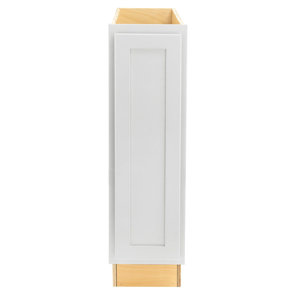 9" Kitchen Cabinet Pure White Base Cabinet – quicklockcabinets.com